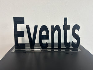 California store PICK UP- Acrylic Freestanding Letters! Event Prop, Si