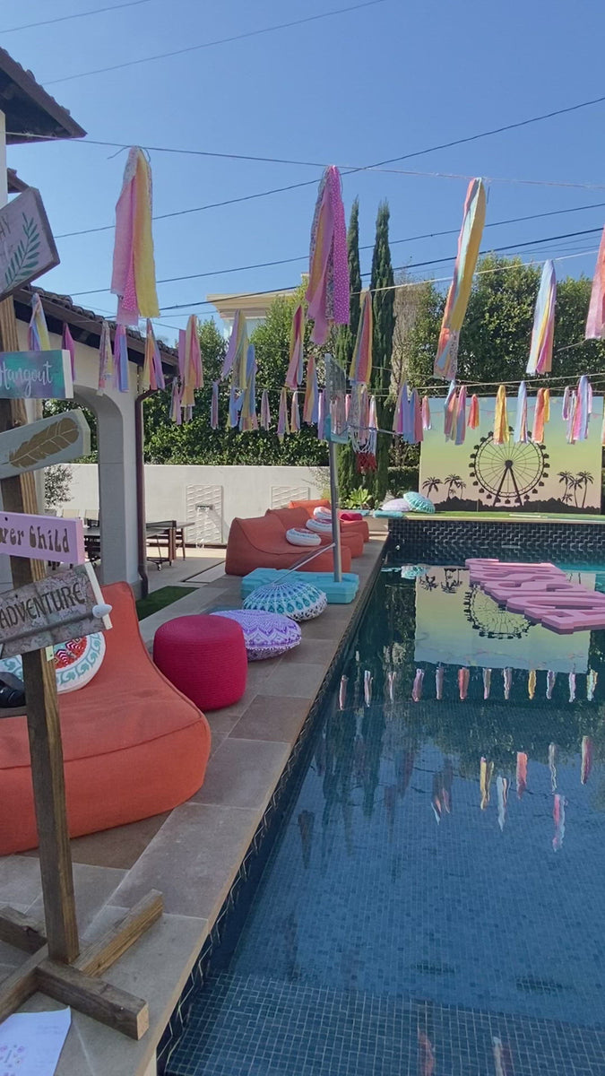 Large! Pool Party Custom Float Decoration Floating Prop Giant Numbers ...