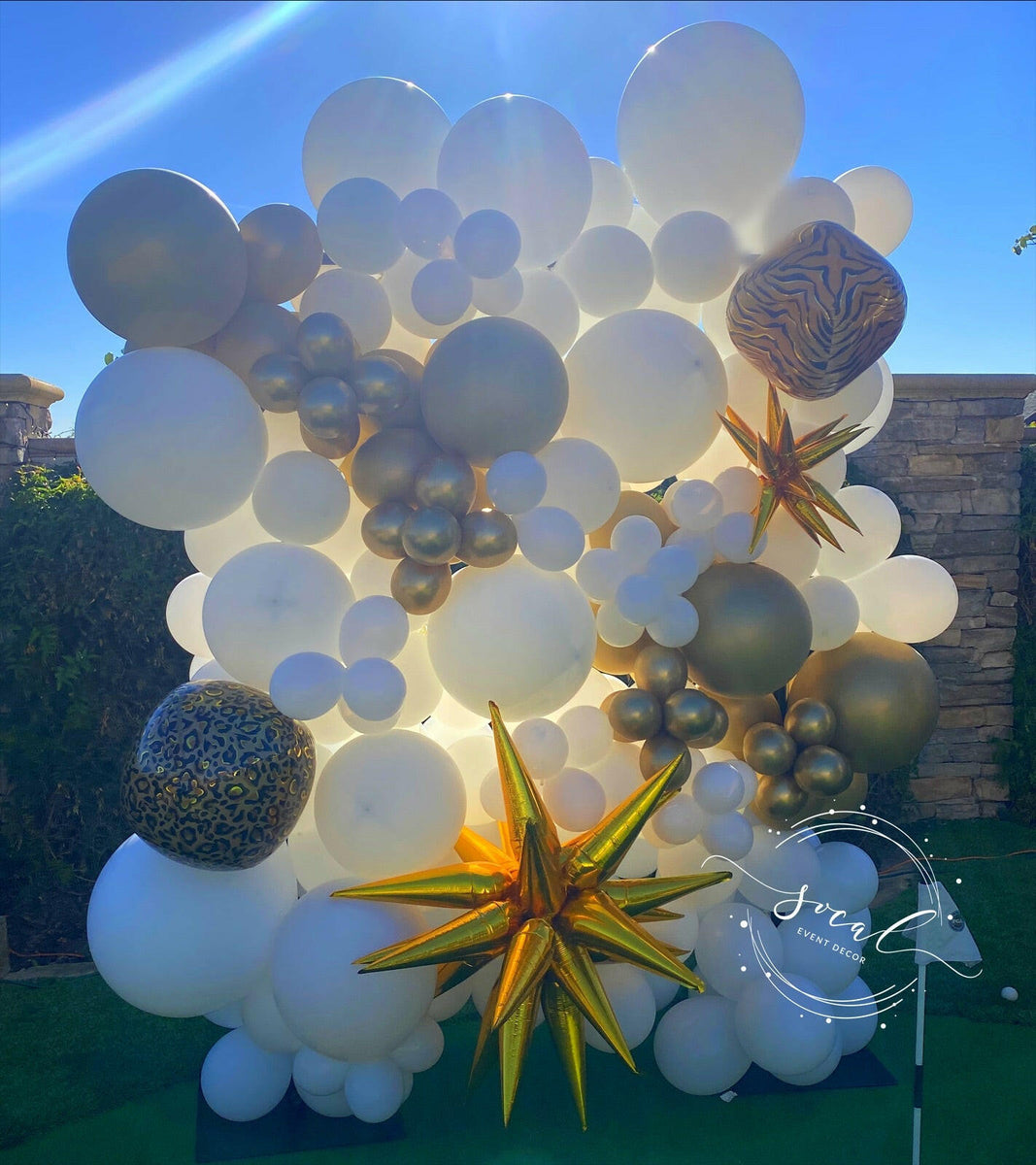 Large Themed Balloon Wall and Backdrop – SoCal Event Decor